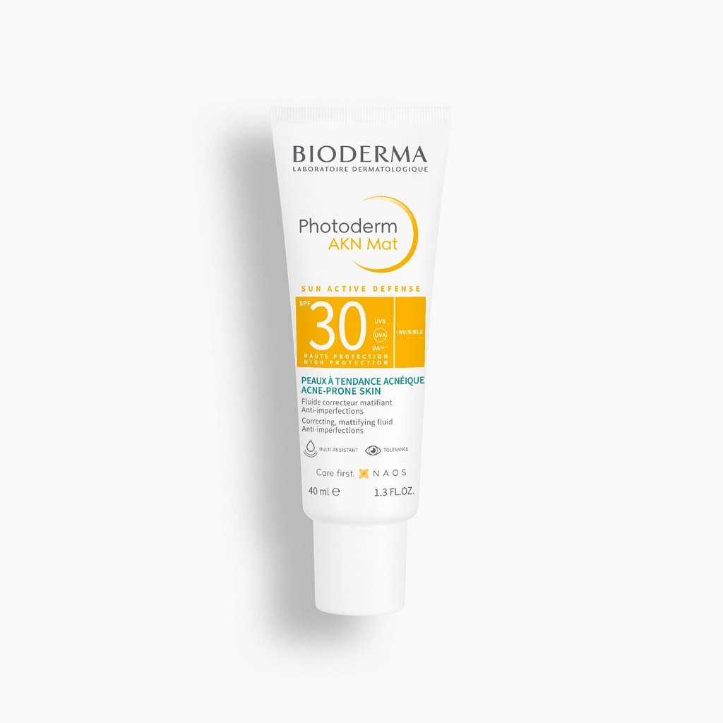 BIODERMA Photoderm AKN Mat SPF30 Sunscreen I Anti-blemish Sun ...
